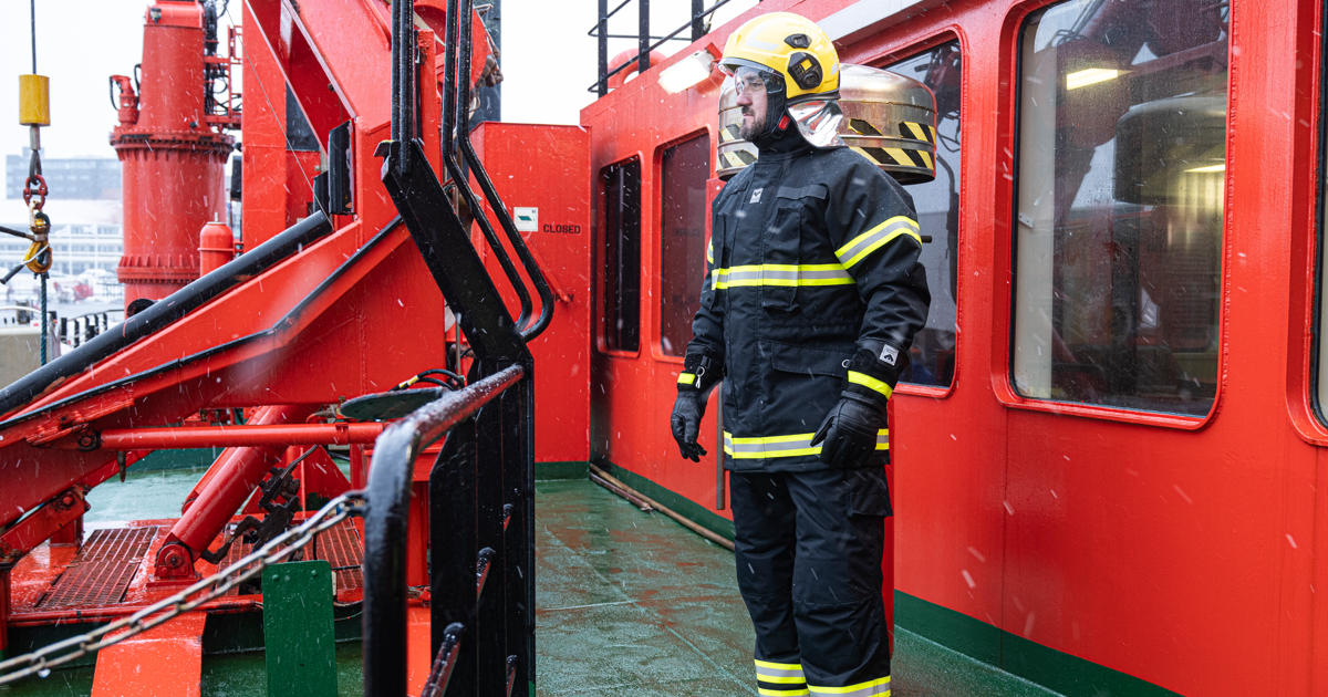 VIKING puts firefighting expertise to work on sea safety