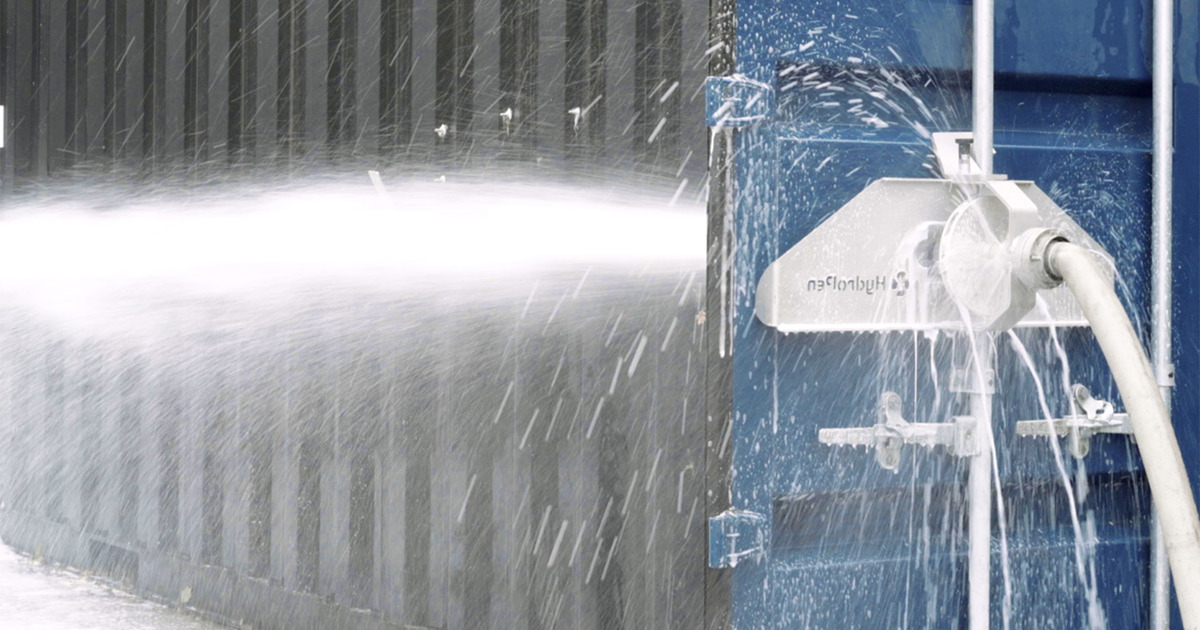 The HydroPen system: After use flushing