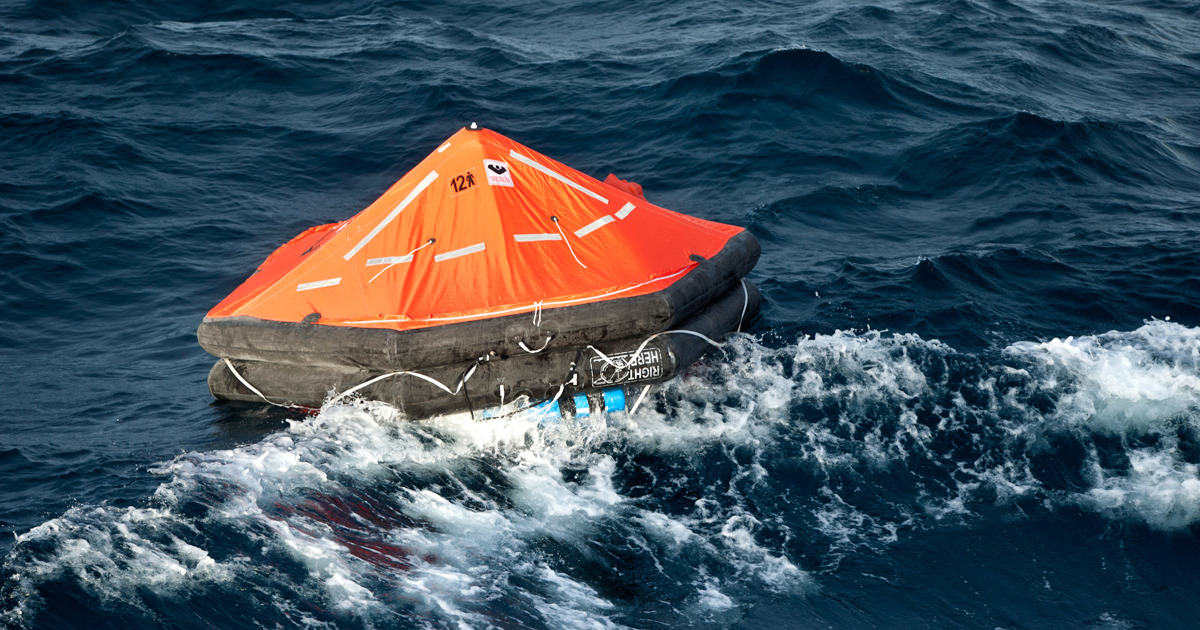 Liferafts | Designed, made and tested to save lives
